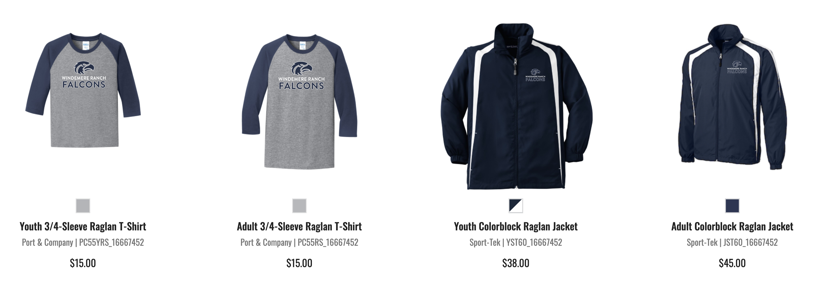 Windemere Ranch Middle School - Spirit Wear
